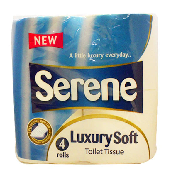 Serene Luxury Soft Toilet Tissue 4 Rolls – INDOPAK Supermarket